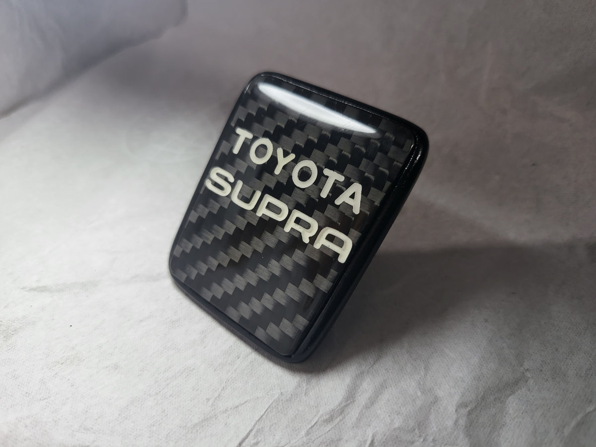 Carbon Fiber Emblem Mk3 Toyota Supra – Nostalgic Mods